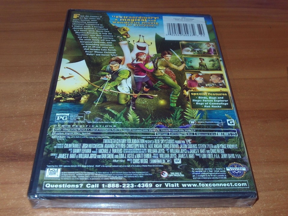 Epic (DVD, Widescreen, 2013) NEW 24543802372| eBay