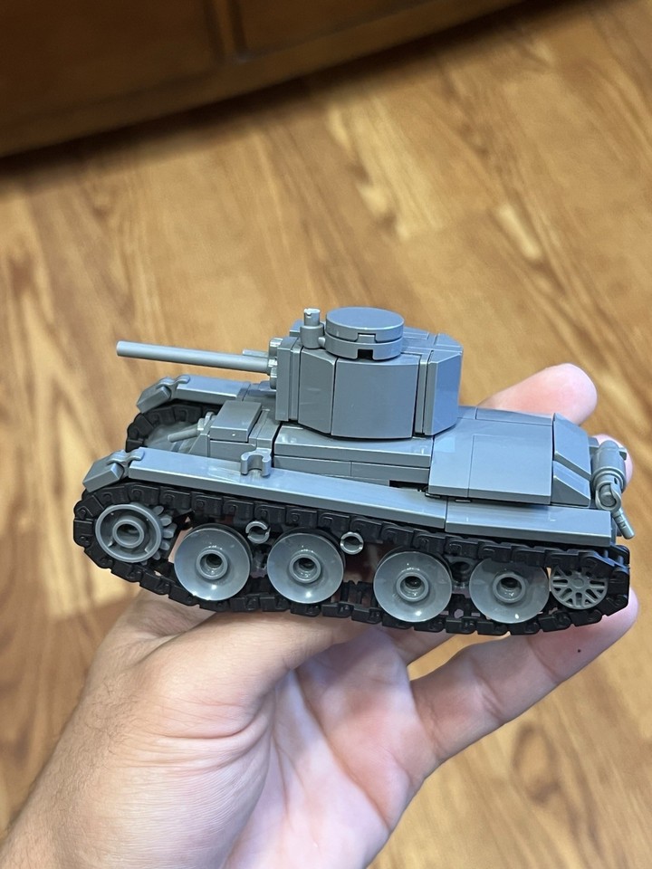 LEGO Brickmania Theminifigco Ww2 German 1:45 Scale Panzer 38(t) Tank | eBay