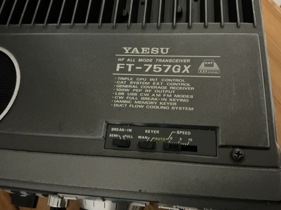 Yaesu FT-757GX with matching FC-757 AT | eBay UK