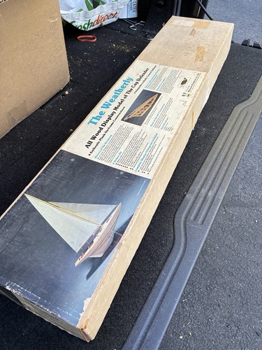 Midwest The Weatherley Wooden Model Boat Kit | eBay