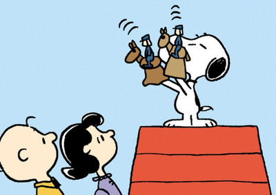 Charlie Brown Snoopy and Lucy Puppet Show Cartoons 5x7 Photo Print | eBay