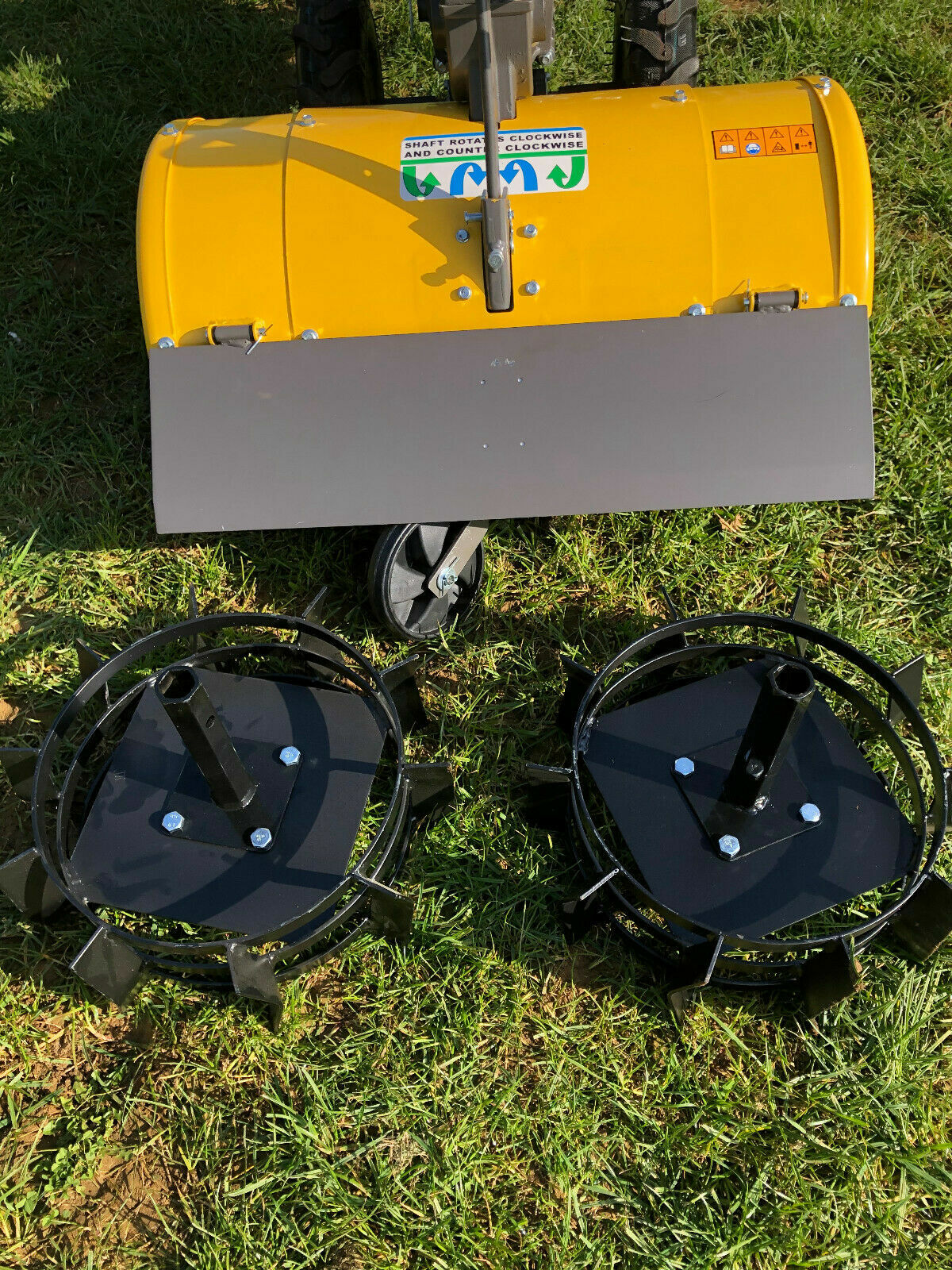 Petrol Rotavator with reverse ,7hp Power driven wheels, Jobsite CT2067 ...