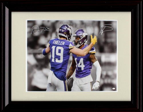 16x20 Framed Adam Thielen and Stefon Diggs - Minnesota Vikings ...