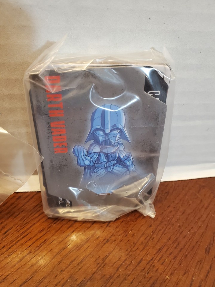 Funko RIVALS BLUE HOLOGRAM DARTH VADER Dark Side Booster Loose Star ...