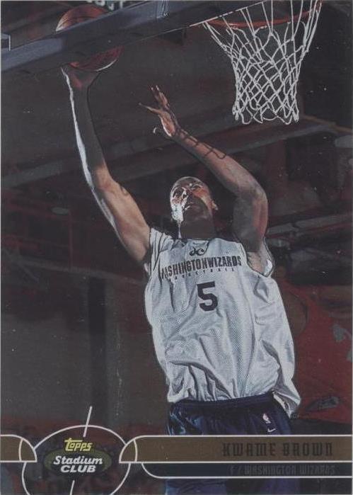 2001-02 Topps Stadium Club - Kwame Brown #101 Retro Logo (RC) for sale ...