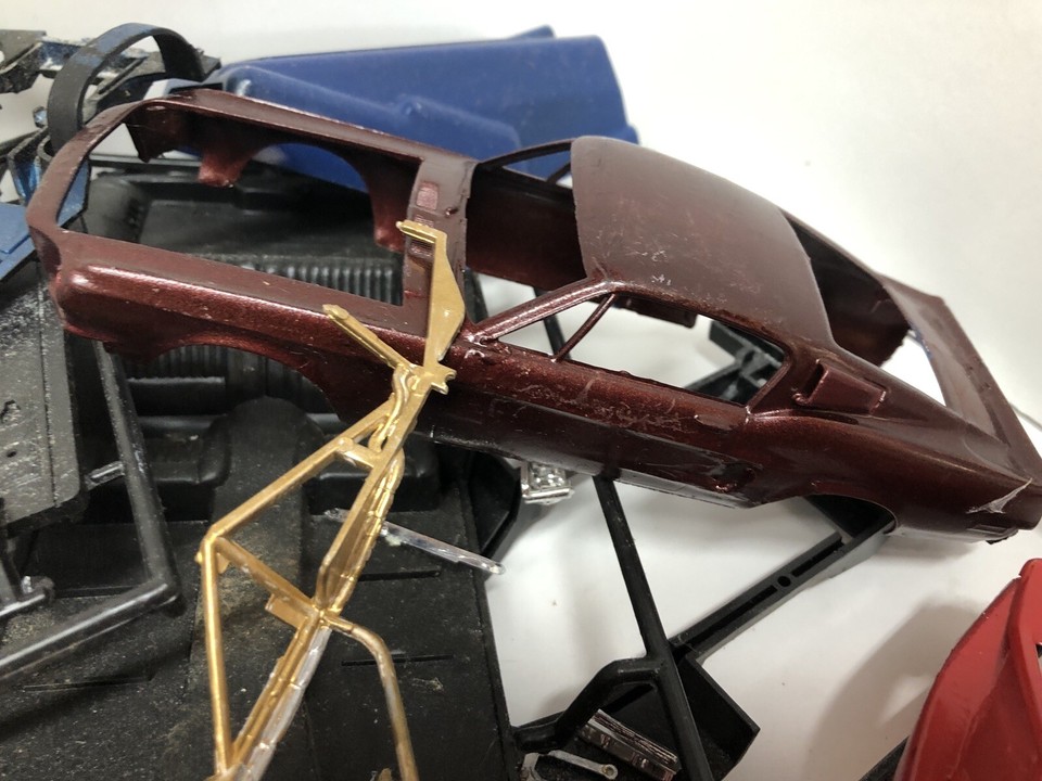 Vintage Model Car Body Parts Pieces Corvette, Camaro, Lot | eBay