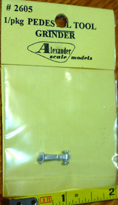 Alexander Scale HO #2605 Pedestal Tool, Grinder / Light Cast Metal | eBay