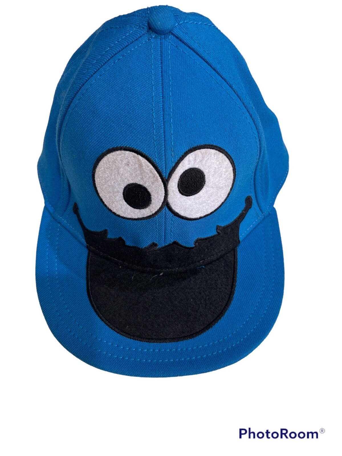 Preowned Sesame Street Cookie Monster Hat Size Large … - Gem