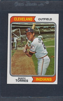 1974 Topps #499 Rusty Torres Indians NM *1026 | eBay