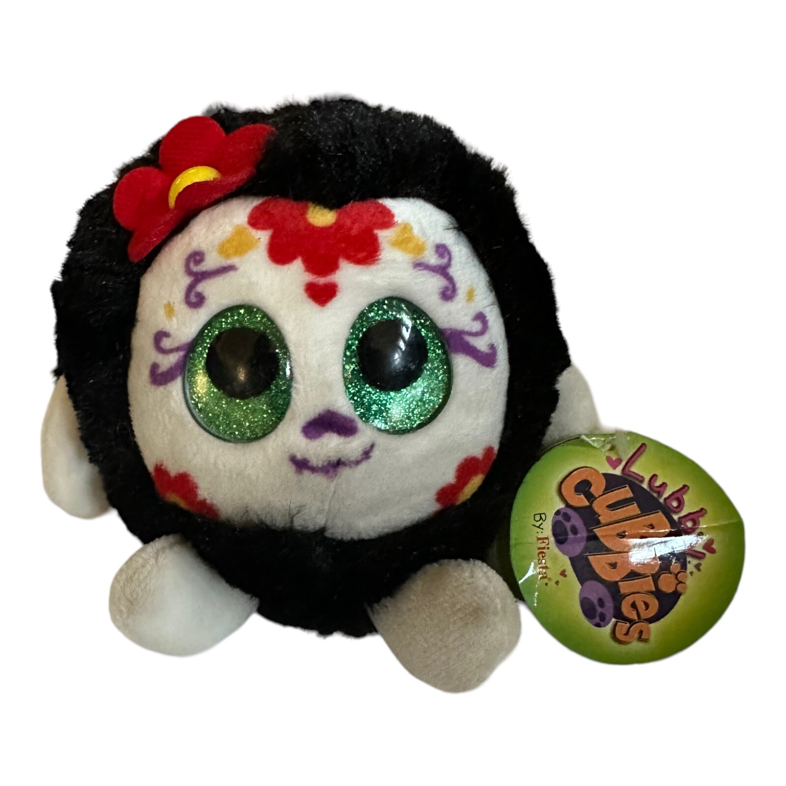 Lubby Cubbies Día De Los Muerdos Limited Edition 4" Plush Stuffed black ...