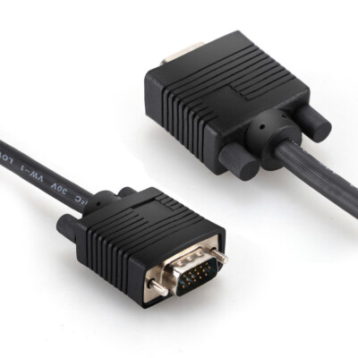 VGA Cable VGA SVGA HD15 D-Sub Male to VGA Male Cable Lead for Computer ...