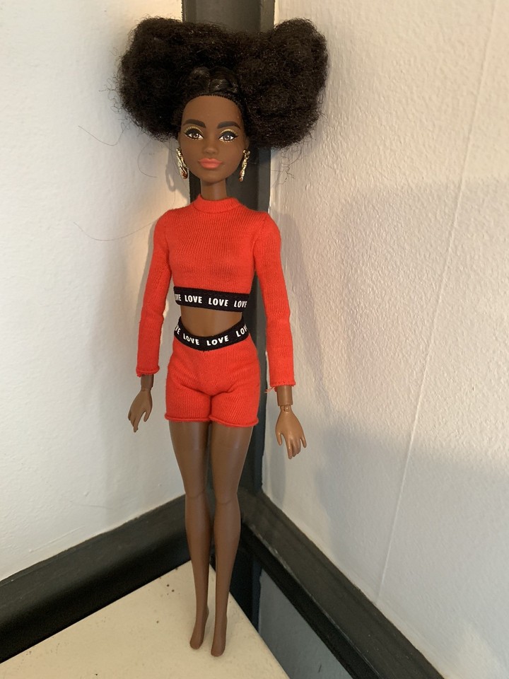 BARBIE EXTRA Shine Right Star DAISY Doll African American Gold Hoops ...