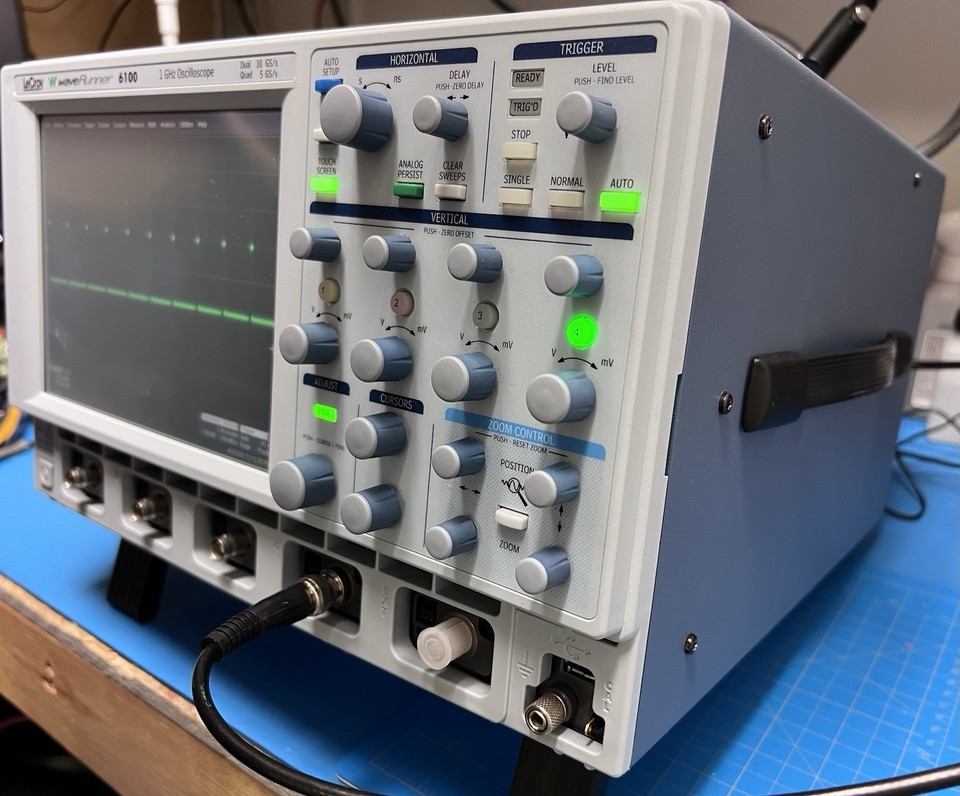 LeCroy WaveRunner 6100 1GHz Oscilloscope 4-ch | eBay