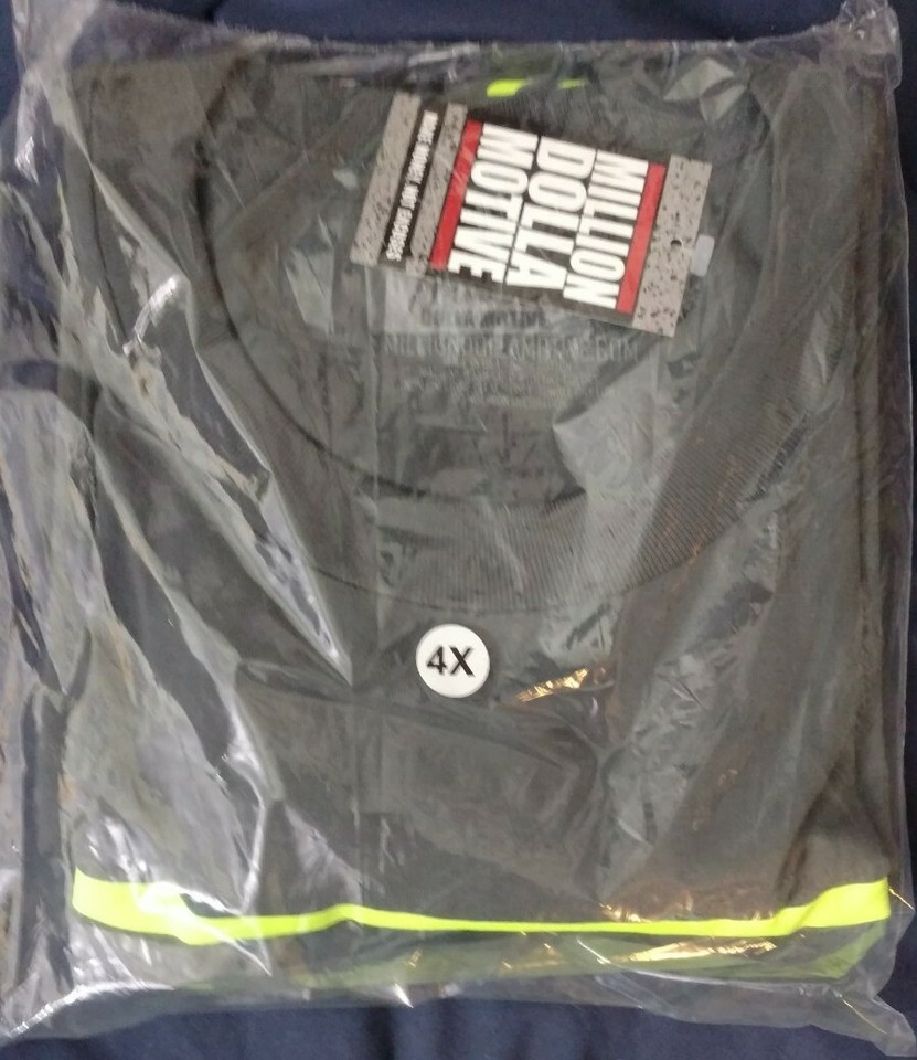Million Dolla Motive 4 Ever Paid Dark Grey T-Shirt Size 4X-Large Brand ...