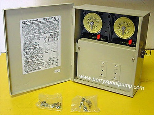 Intermatic T10404R 220v 40A Dual Pool/Spa Timer w/ Case | eBay
