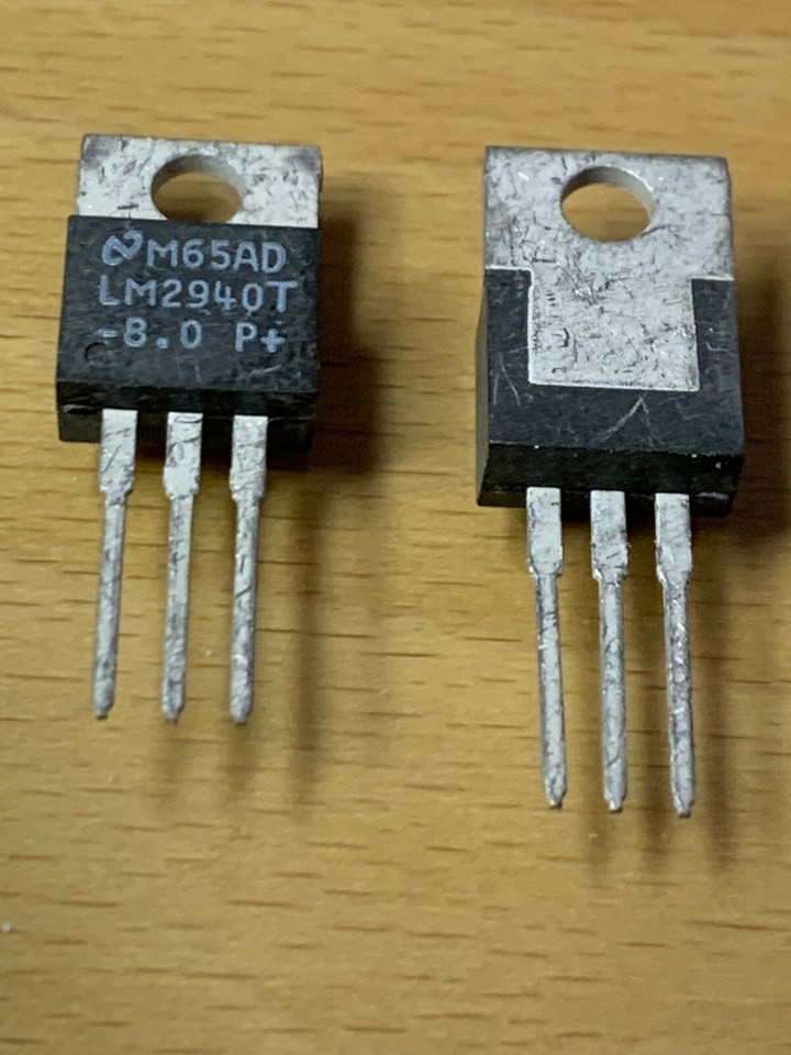 National LM2940T-8.0 8 Volt Pos. Regulator. | eBay