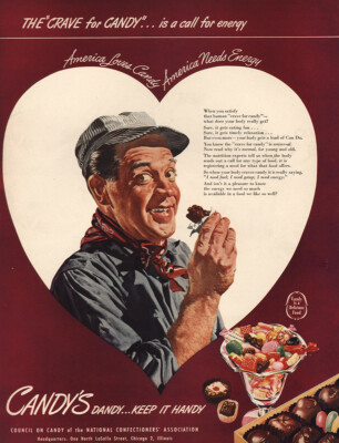 1946 National Confectioners: Candy Dandy Keep It Handy Vintage Print Ad | eBay