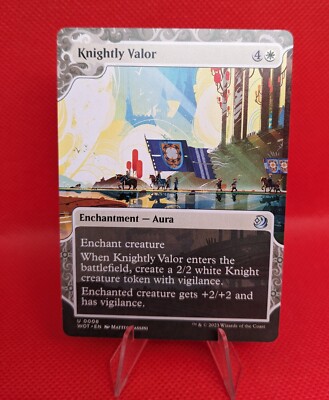 x4 MTG Knightly Valor Playset 8 Enchanting Tales Eldraine Magic 4x | eBay