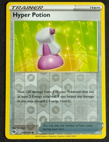 Reverse Holo Hyper Potion 54/73 Uncommon Champion's Path Pokemon TCG | eBay
