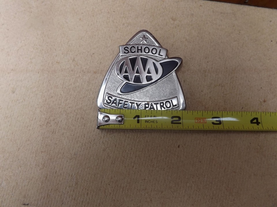 Rare Vintage AAA School Safety Patrol Badge in Great Condition! Space ...