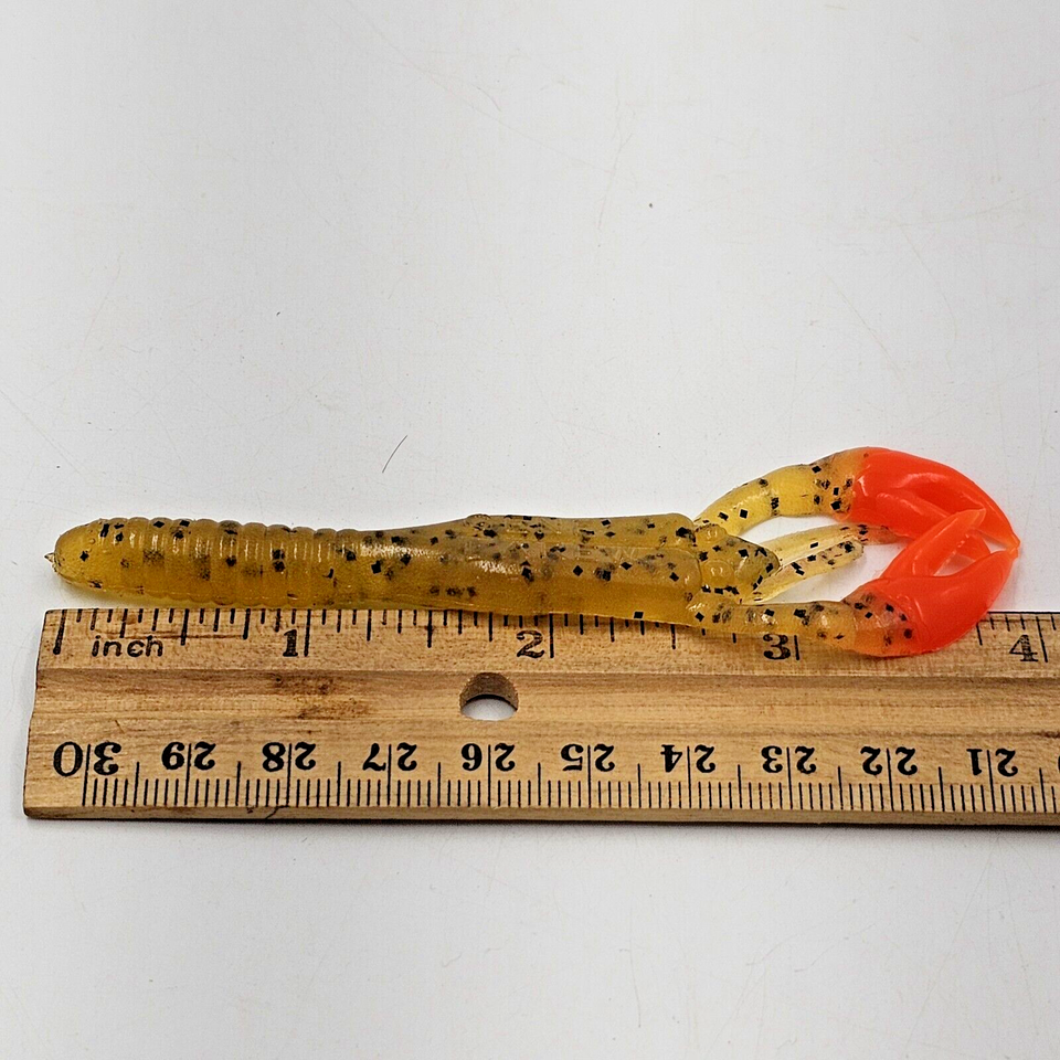 Gene Larew 4" Salt Craw Crayfish 7 Count Pack Hard To Find Colors You ...
