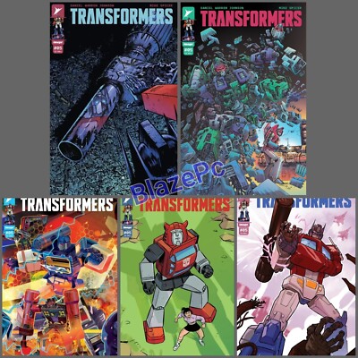 Transformers #5 Cover A B Variant Set or 1:10 1:25 1:50 Option Image ...