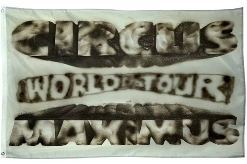 (Limited) Travis Scott Euro Tour 2024 *Circus Maximus World Tour* Flag ...