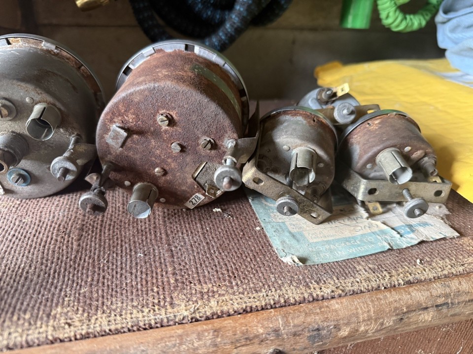 MGB Dash Gauges, speedo, rev counter, fuel & temp used good working ...