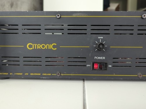 Citronic SA200 Vintage Retro Stereo Power Amplifier | eBay UK
