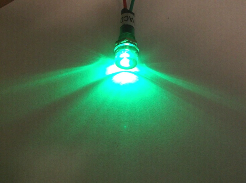 4 BBT 12 volt Green LED Hi-Profile Landscape Courtesy Lights | eBay
