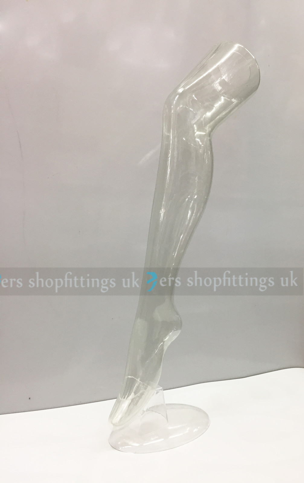 Plastic Female Leg Mold Model Long Stocking Mannequin Display SEMI ...