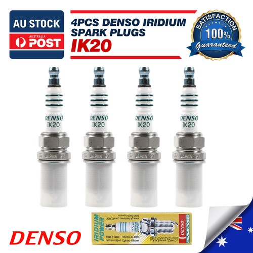4x Denso IRIDIUM Spark Plugs IK20 for '04~'11 BMW 118i 120i E87 2.0L ...
