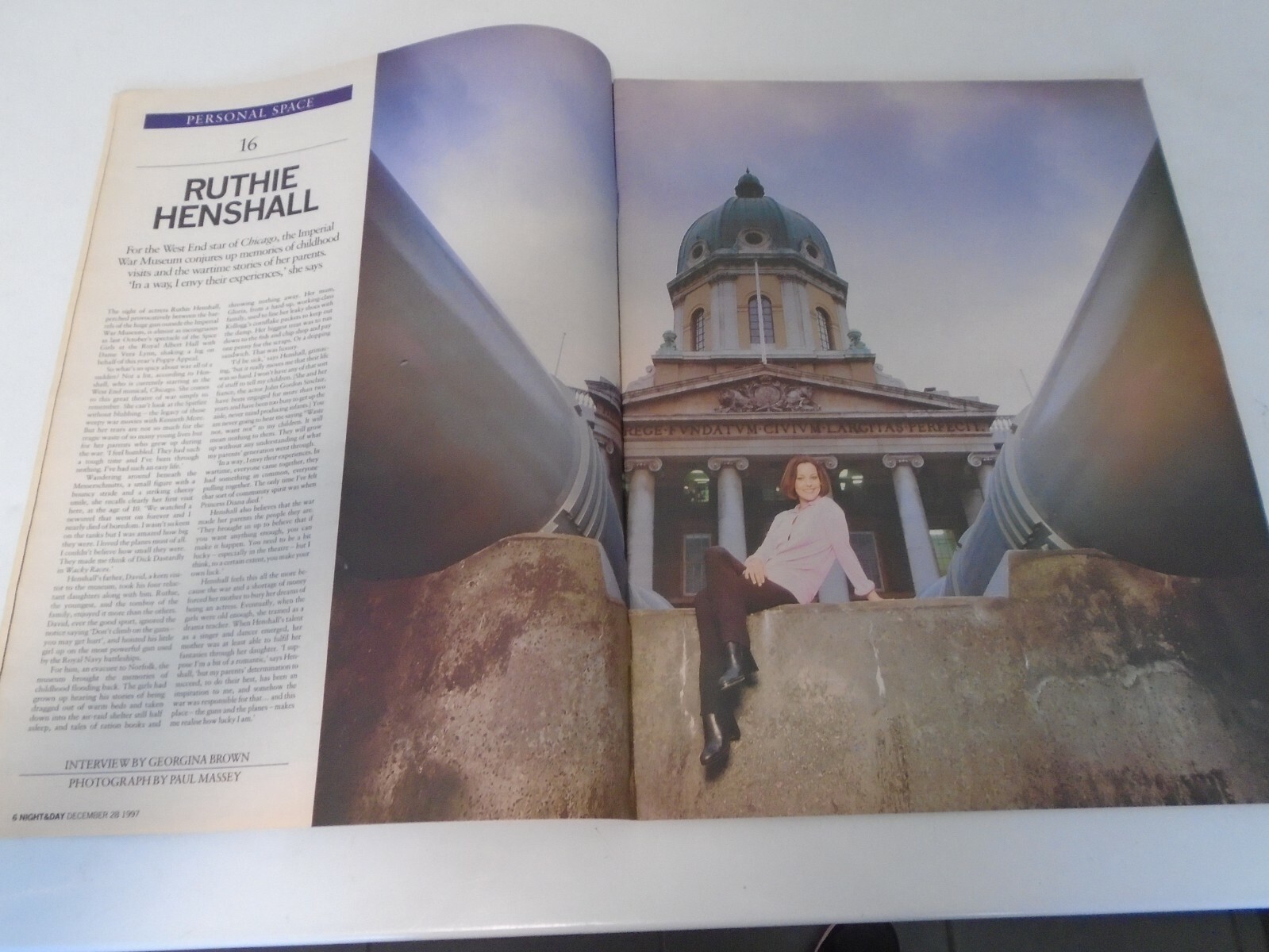 PRINCESS DIANA, RUTHIE HENSHALL, WILLIAM HAGUE - NIGHT & DAY MAGAZINE ...