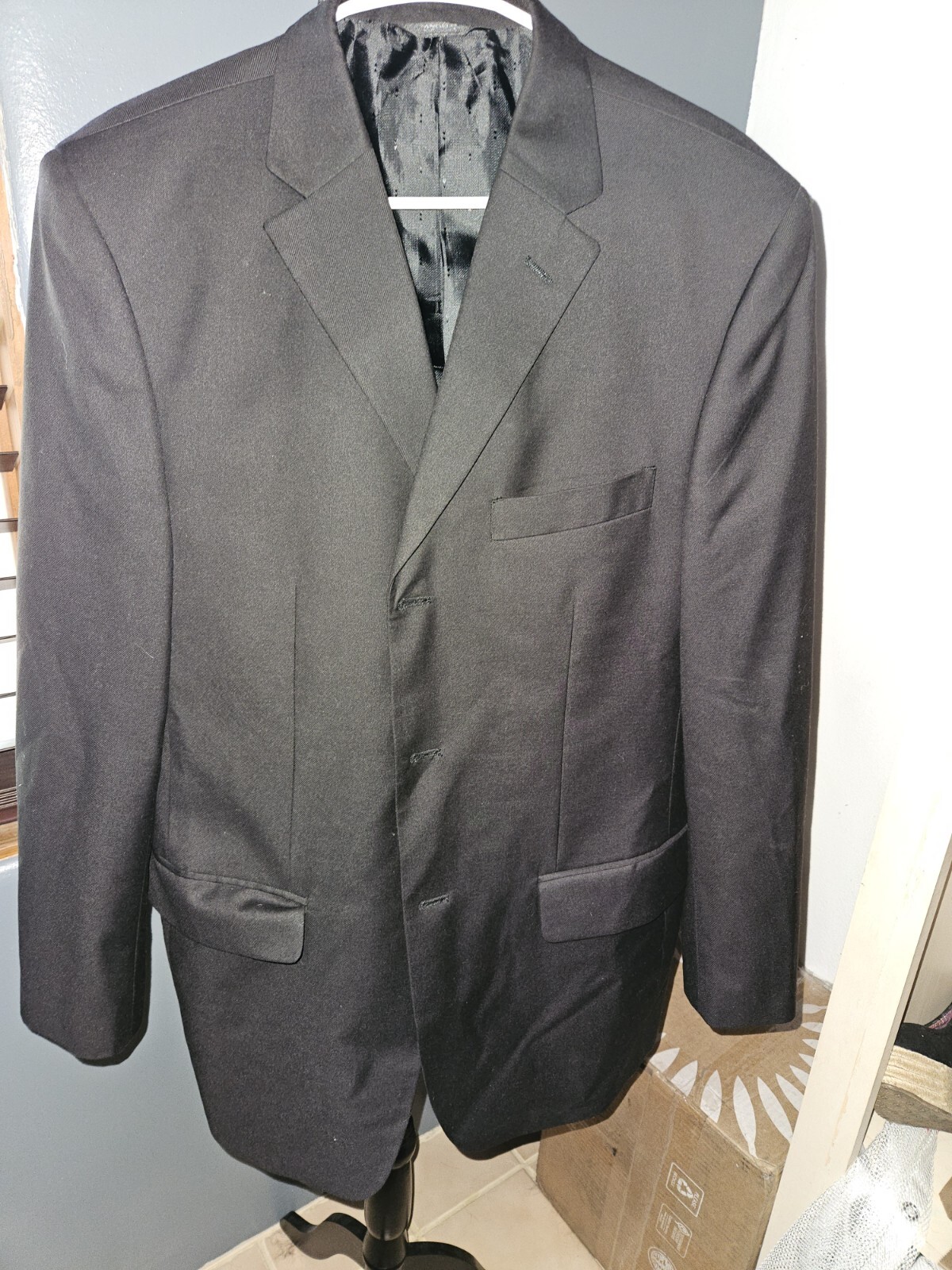 Angelo Rossi Mens Suit Jacket 40L - Gem