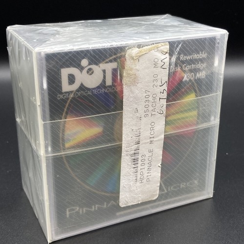 Pinnacle Micro 3.5" Rewritable Optical Disks - 230 MB Digital (5 in ...