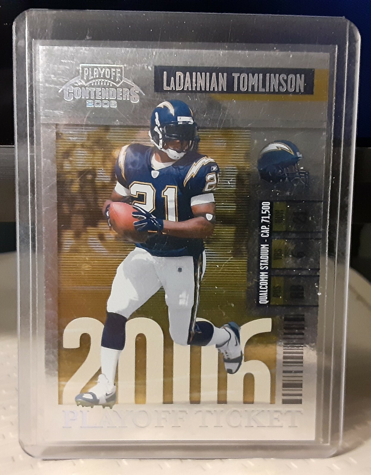 2006 Ladanian Tomlinson Playoff Ticket #d 199 | eBay
