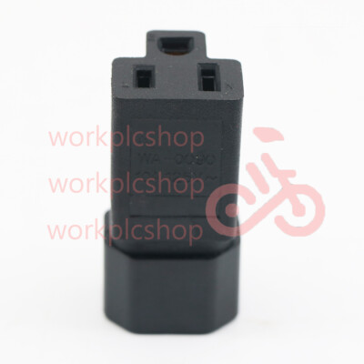 1PCS C14 to Nema 5-15R PDU USP power adapter IEC male to US female ...