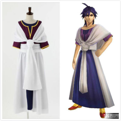 Magi The Labyrinth of Magic Sinbad Costume Wear Set Japan Anime Cosplay ...