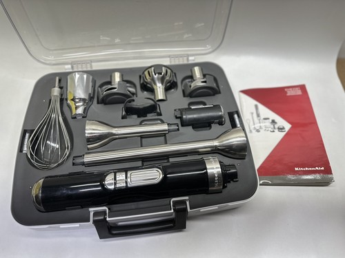 KitchenAid KHB3581 Pro Line Series Cordless Immersion Blender Black ...