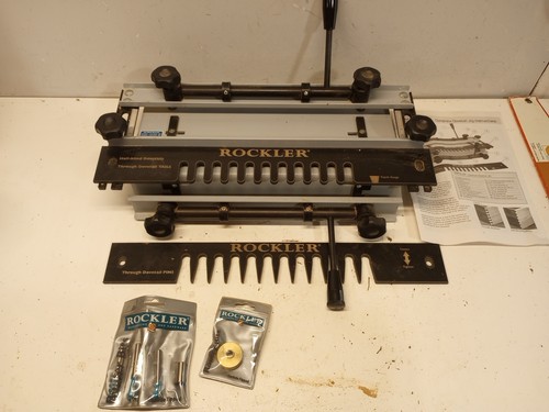 Rockler Complete Dovetail Jig & Through / Half Dovetail Template ...
