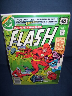 The Flash #270 DC Comics with Bag and Board 1978 Newsstand | eBay