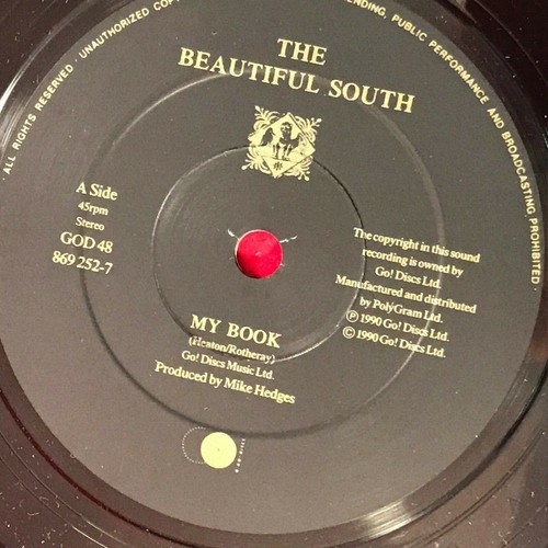 BEAUTIFUL SOUTH My Book 1990 UK 7" Vinyl single EXCELLENT CONDITION | eBay