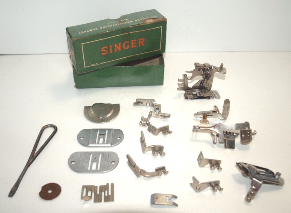 Vintage Singer Sewing Machine Attachments | eBay
