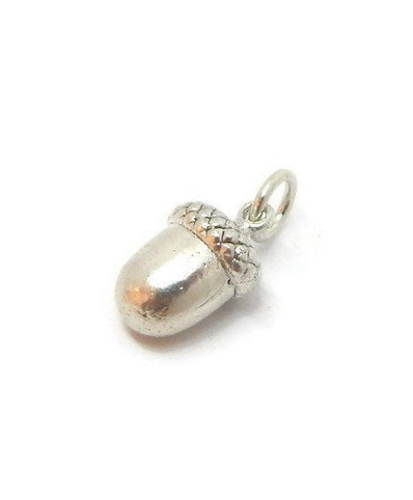 Hazelnut Pendant Charm .925 Sterling Silver | eBay