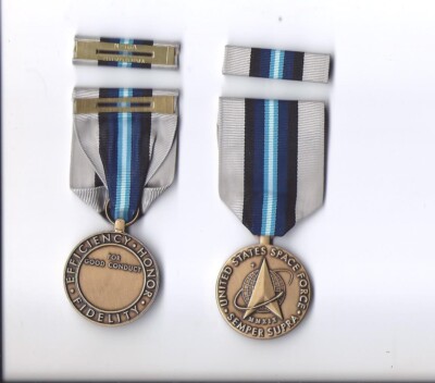 USSF Space Force Good Conduct Award medal with ribbon bar USA Made | eBay