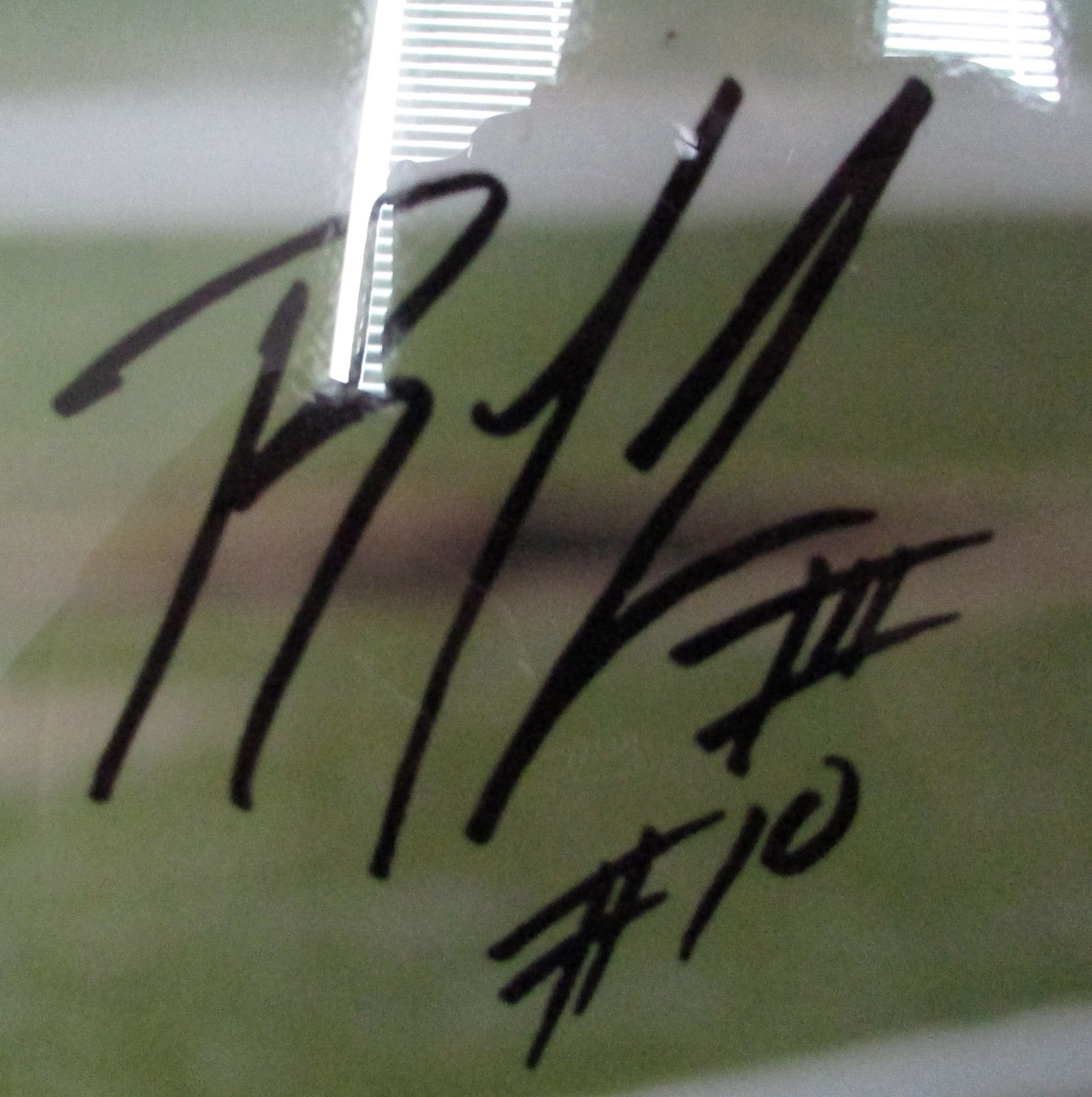 NFL Washington Redskins RG3 Robert Griffin III #10 Signed Autograph ...