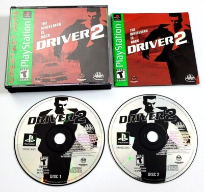 DRIVER 2 - PLAYSTATION 1 - COMPLETE! 742725213470| eBay
