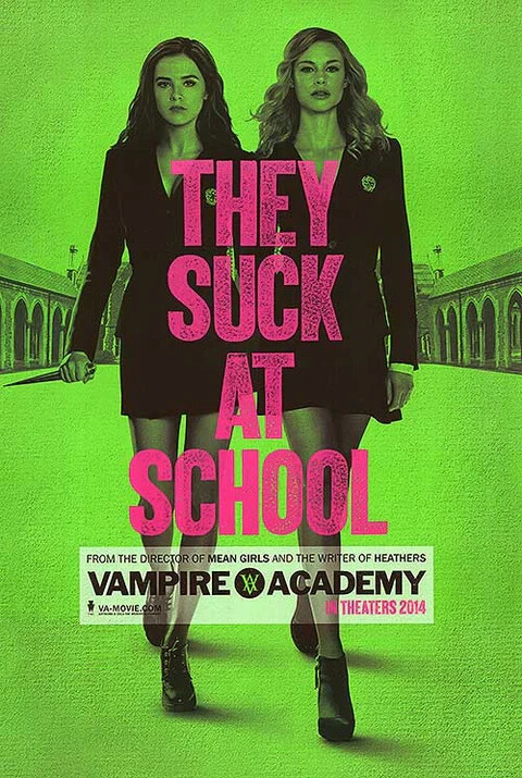 Vampire Academy Official Movie Poster WATCH: Sarah Hyland Talks Fangs,