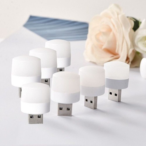 Plug in Mini USB Night Light 1W Reading Light Portable Small LED Bulb ...
