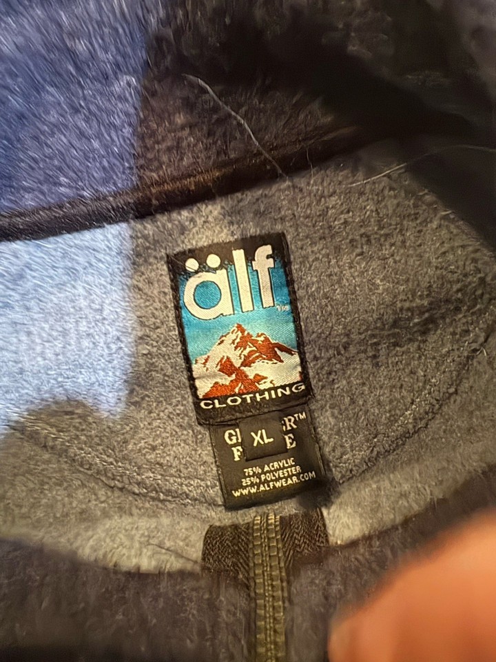 Men’s Alfwear Full Zip Kuhl Acrylic Jacket. Size XL. | eBay